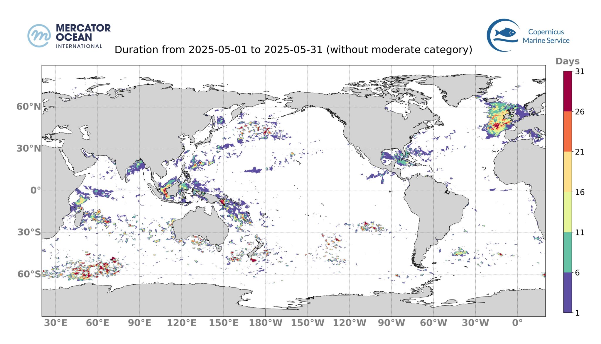 Ocean Temperature Bulletin - May 2025 - Mercator Ocean International